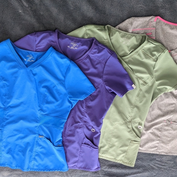 Cherokee | Other | Cherokee Infinity Scrub Tops | Poshmark